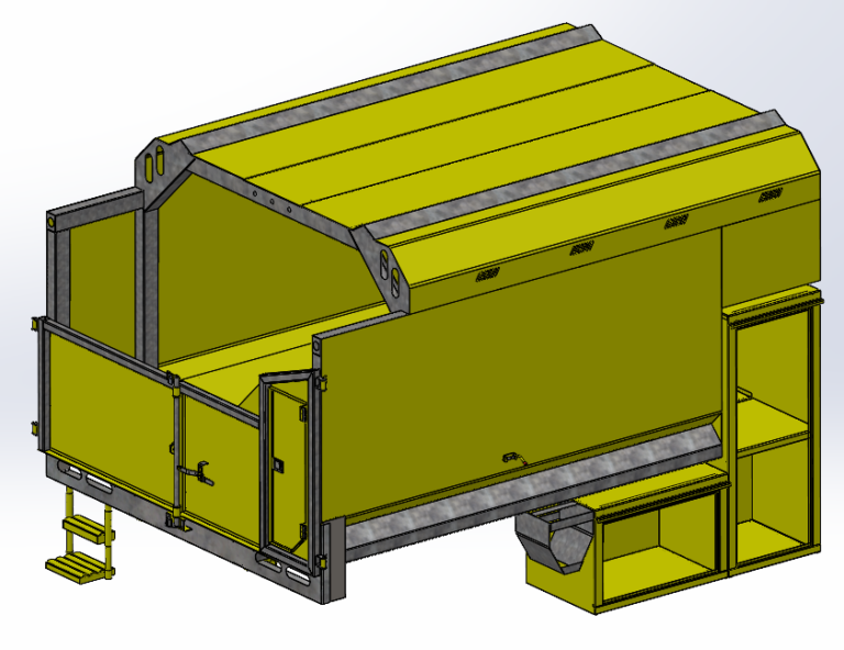 Chipper Body - Monroe Custom Utility Bodies