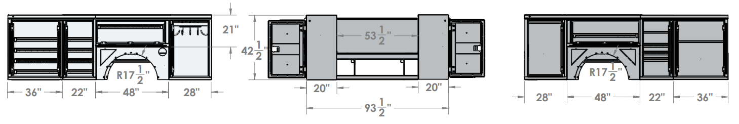 SB 134 M 5320 - Monroe Custom Utility Bodies