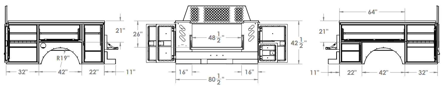 SB 96 IM 4816 – FLIP TOP - Monroe Custom Utility Bodies